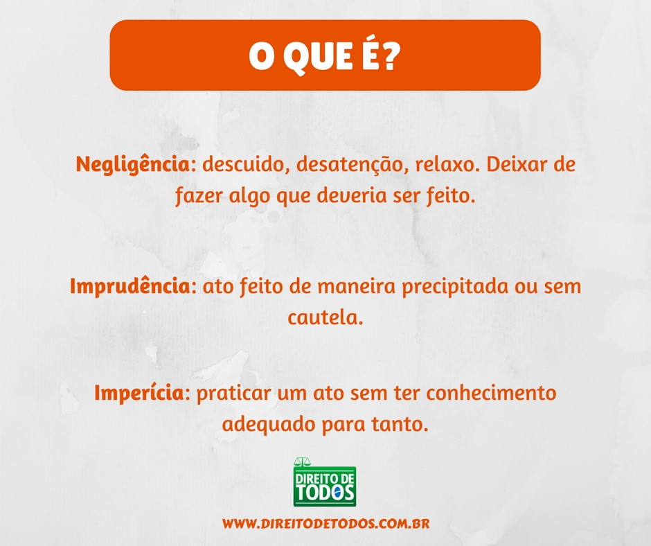 O Que é Imprudência - RETOEDU